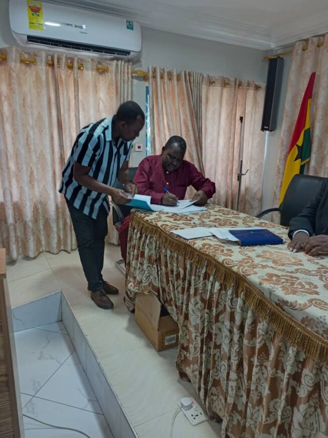 PERFORMANCE CONTRACT SIGNING – Oti Regional Coordinating Council