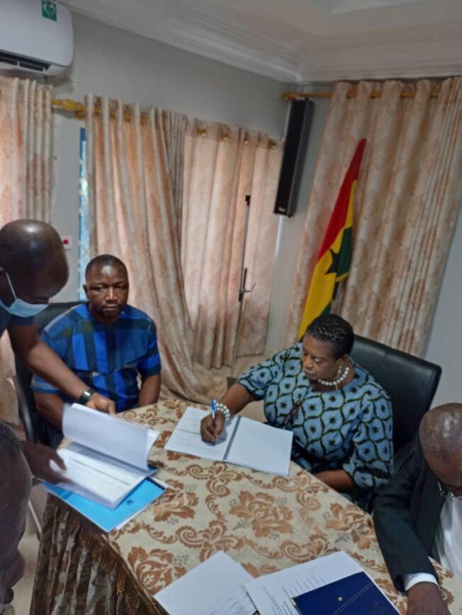 PERFORMANCE CONTRACT SIGNING – Oti Regional Coordinating Council
