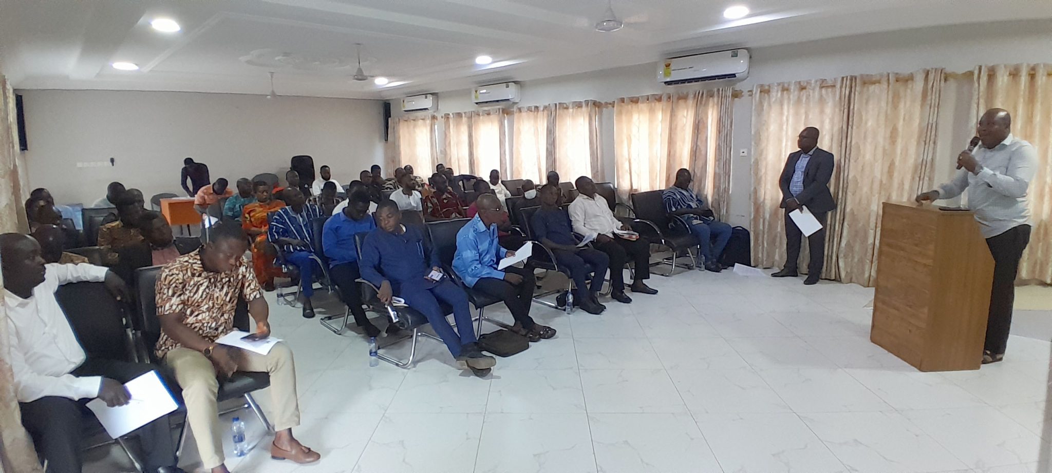 INAUGURATION OF THE AUDIT COMMITTEES FOR SIX (6) ASSEMBLIES IN THE OTI ...
